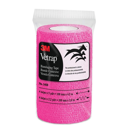 3M Vetrap Self-Adherent Bandaging Tape – Hot Pink - H-Brand Livestock ...